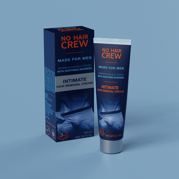 INTIMATE Hair Removal Cream || Formulated for Men || NO HAIR CREW – No ...